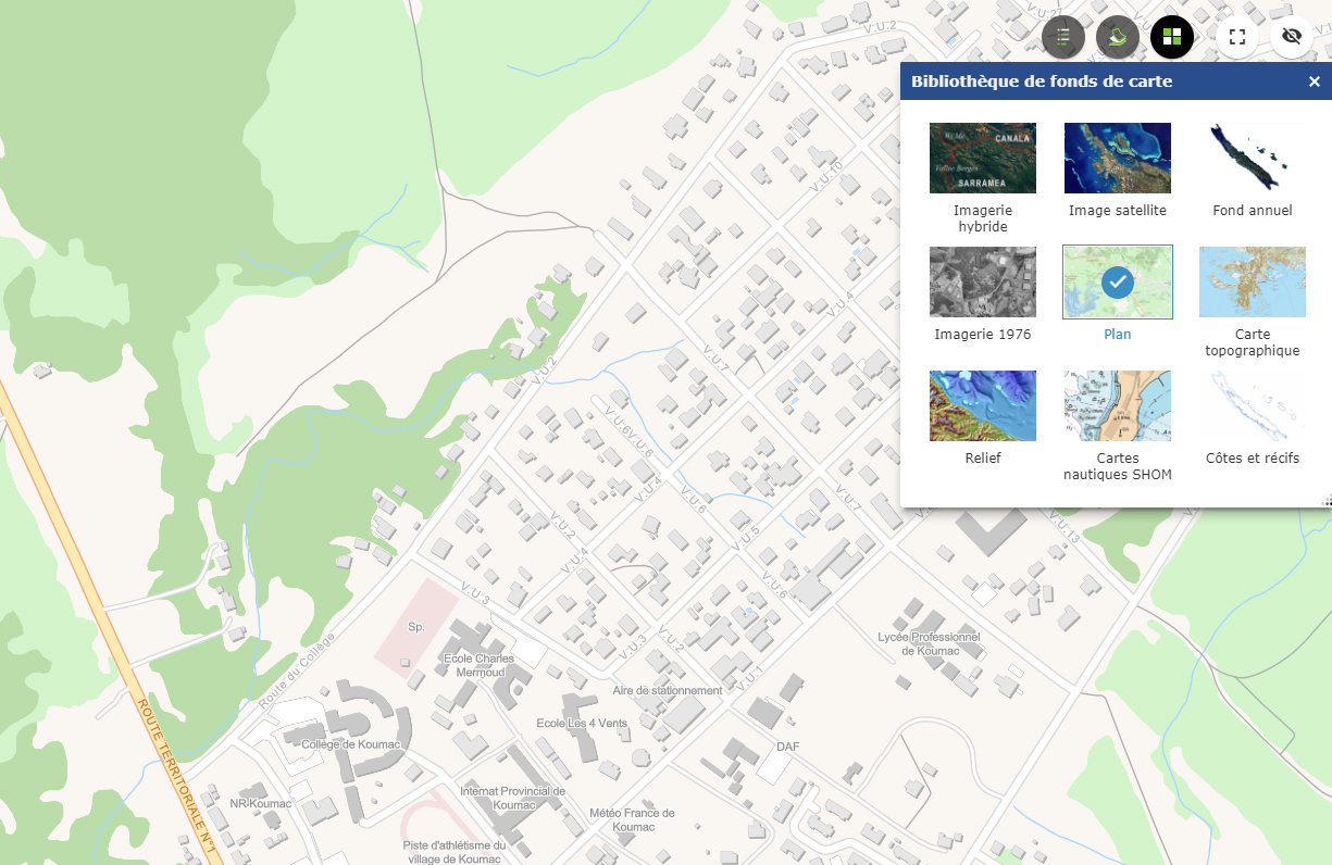 Le nouveau fond cartographique WEB en ligne ! | Géorep