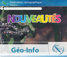 Nouveautés de l'explorateur cartographique | Géorep